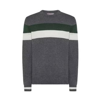 Sun 68 Rundhals-Strickware - - Knitwear - Herren - Grau - S