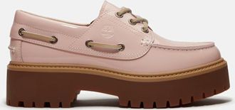 Timberland Stone Street Bootsschuh mit Plateausohle f&uuml;r Damen in Hellpink, Damen, Pink, Gr&ouml;&szlig;e