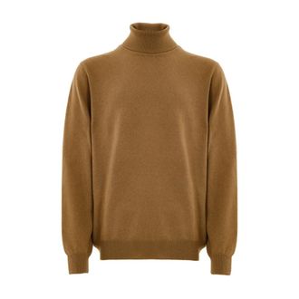 Gran Sasso Rollkragenpullover - - Knitwear - Herren - Braun - 3XL