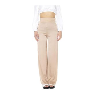 Alessia Santi Damen, Hosen, Beige, 2XSGr&ouml;&szlig;e