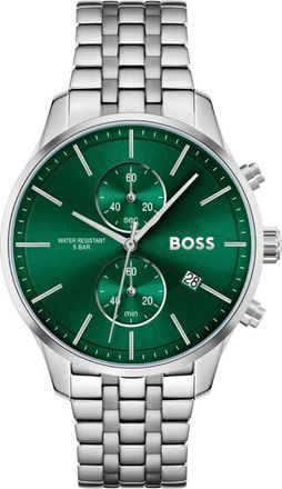 HUGO BOSS Homme, Accessoires, Vert, Taille: ONE Size Montre Associate