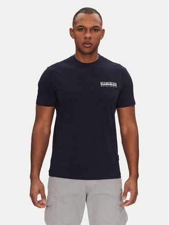 Napapijri T-Shirt S-Vignoni NP0A4ILX Dunkelblau Regular Fit
