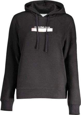 Calvin Klein Femme, Sweatshirts et sweats &agrave; capuche, Noir, Taille: 44 FR SweaT-shirt &agrave; capuche