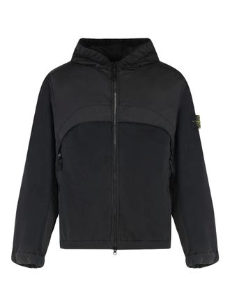Stone Island coupe-vent &agrave; capuche - Noir