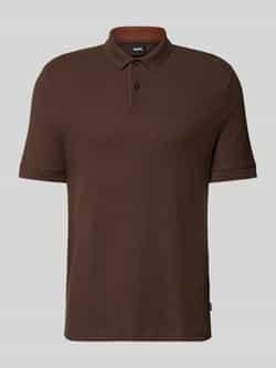 HUGO BOSS Regular Fit Poloshirt aus reiner Baumwolle Modell Parlay
