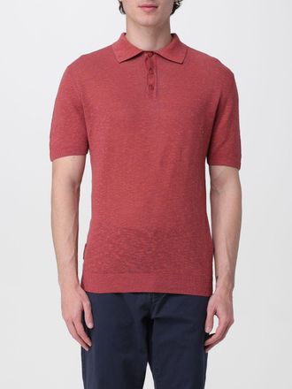 Blauer Polo BLAUER Herren Farbe Brick Red