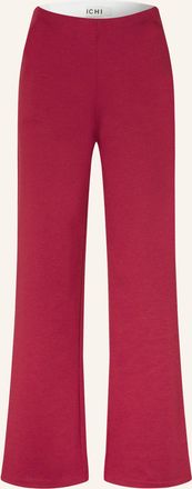 Ichi Marlenehose Aus Jersey rot