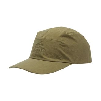 C.P. Company C.p. Company, Homme, Accessoires, Vert, Taille: ONE Size Plain Paper Touch Cap