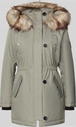 Only Shaped Fit Parka mit Label Patch Modell IRIS