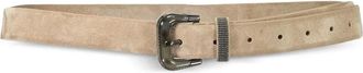 Brunello Cucinelli mini ceinture Horn Frame - Marron