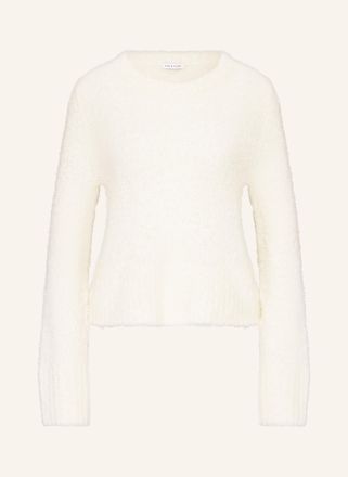 Mrs & Hugs Mrs & Hugs Boucl&eacute;-Pullover weiss