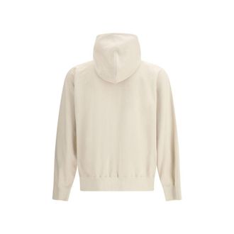 sacai Mens Beige Cotton Sweatshirt Clothing