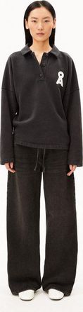 Armedangels Sweatshirt POLO Sweatshirt aus 100% Bio-Baumwolle Oversized Fit