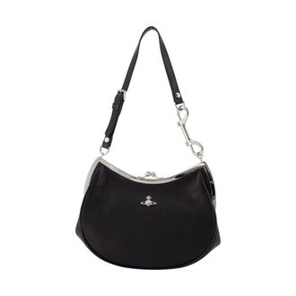 Vivienne Westwood Charm Frame Tasche - - Bags - Damen - Schwarzk - ONE SIZE