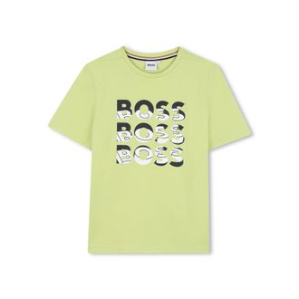 HUGO BOSS T-Shirt J52038 D Gr&uuml;n Regular Fit