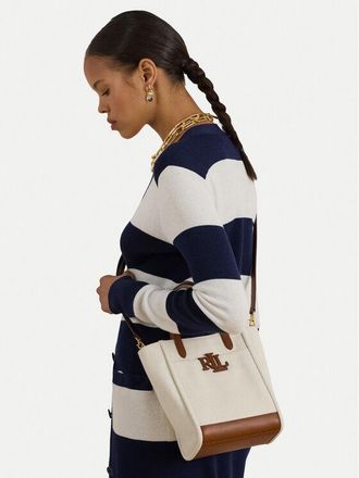 Lauren Ralph Lauren Handtasche 431982235003 &Eacute;cru