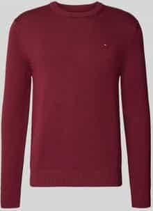 Tommy Jeans Slim Fit Pullover aus reiner Baumwolle