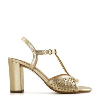 Chie Mihara Goldene Ledersandalen mit Schnallenverschluss - - Shoes - Damen - Gelb - 36 EU