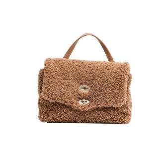Zanellato Femme, Sacs, Brun, Taille: ONE Size Sac Dolly Teddy Marron
