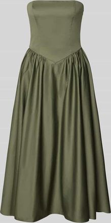 Jake*s Cocktailkleid im Off-Shoulder-Look mit Smok-Details