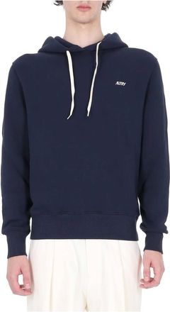 Autry Homme, Sweatshirts et sweats &agrave; capuche, Bleu, Taille: S SweaT-shirts &agrave; capuche