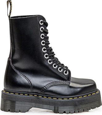 Dr. Martens Femme, Chaussures, Noir, Taille: 36 EU 1490 Quad Squared Boot