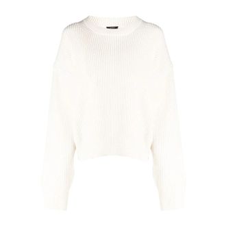 Joseph Rundhals-Pullover - - Knitwear - Damen - Beige - L