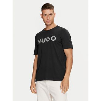 HUGO BOSS Hugo T-Shirt Dulivio_U243 50519724 Schwarz Regular Fit