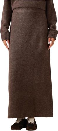 Notre-V Nv-Gita Maxi Rock - - Skirts - Damen - Braun - L