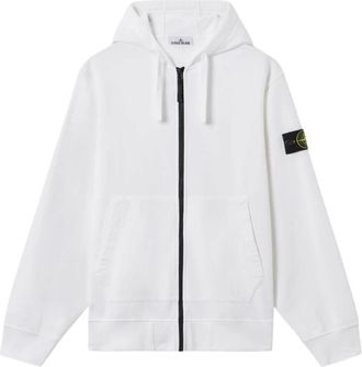 Stone Island 6100061 Zip-up Kapuzenpullover - - Sweatshirts & Hoodies - Herren - Wei&szlig; - XL
