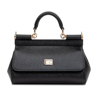 Dolce & Gabbana Femme, Sacs, Noir, Taille: ONE Size Petit sac Sicily