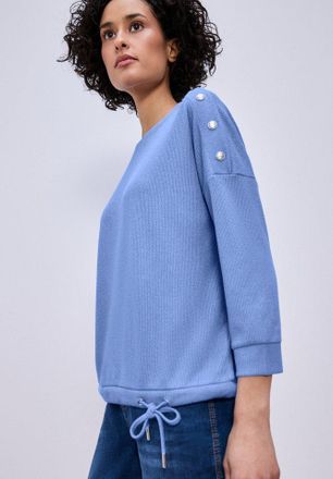 Street One Sweater mit Knopfdetails