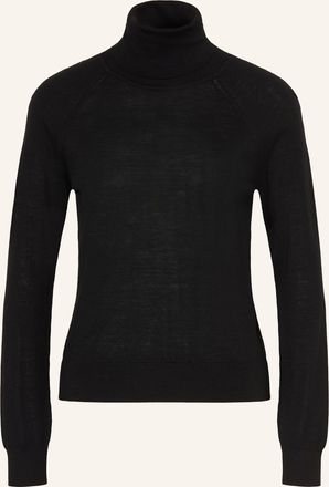 Lilienfels Lilienfels Rollkragenpullover Aus Merinowolle schwarz