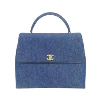 Chanel Pre-owned Denim Schultertasche - - Pre-owned - Damen - Blau - ONE SIZE