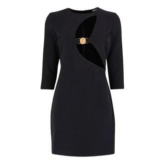 Just Cavalli Kurzarmkleid - - Dresses - Damen - Schwarzk - L