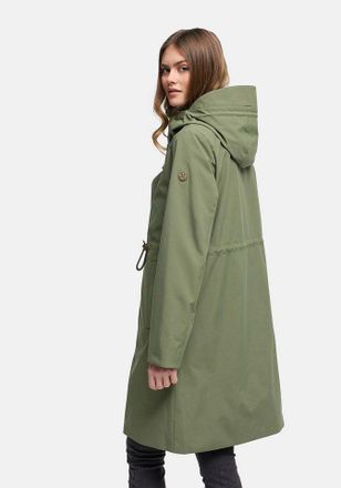 Marikoo Outdoorjacke Zilandaa Moderner Outdoorparka mit Kapuze und Kordelzug
