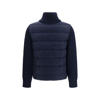 Parajumpers Hybrid Nylon and Merino Wool Down Jacket - Navy