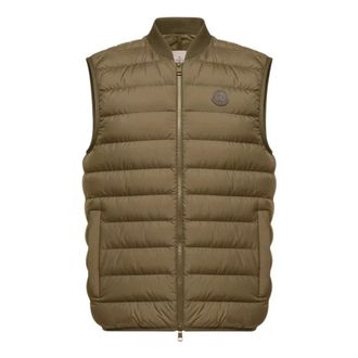 Moncler Solienn Kurze Daunenjacke mit Kapuze - - Jackets - Herren - Gr&uuml;n - 2XL