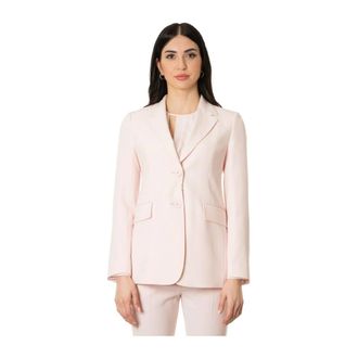 Max Mara Linz Blazer - Femme - Vestes - Rose - Taille: 36 FR