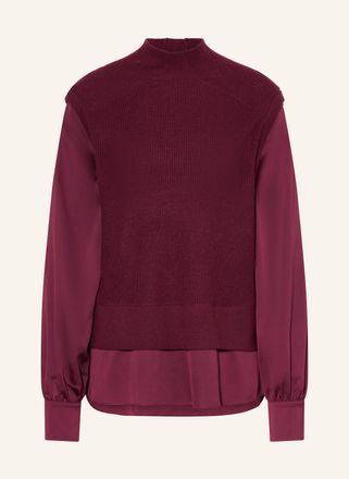 Ted Baker Pullover Caycey Im Materialmix rot
