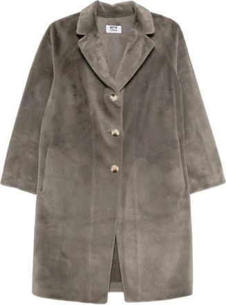 Betta Corradi Femme, Manteaux, Gris, Taille: 40 FR Mimi Coat