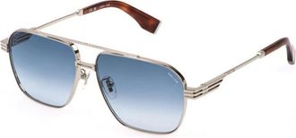 Police Homme, Accessoires, Gris, Taille: 60 MM Splq91 0579 Lunettes de soleil