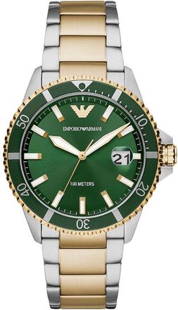 Emporio Armani AR80063 Zweifarbige Herrenuhr