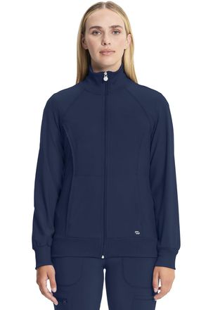 Infinity Cherokee Damen Aufw&auml;rmjacke Infinity Zip Front, Navy, Mittel