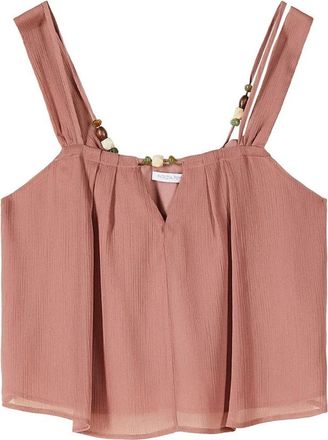 Patrizia Pepe Femme, Tops, Rose, Taille: 40 FR Caraco Top