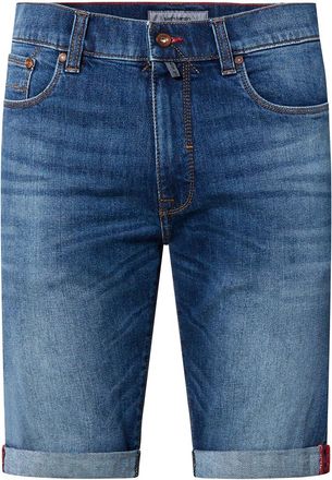 Pierre Cardin Herren Kurze Hose Lyon Tapered | Männer Freizeit-Shorts | Tapered Fit | Blue Fashion Vintage Washed | Blue Fashion Vintage 7752 6828 | 42