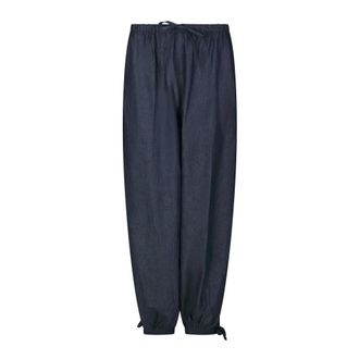 Neo Noir Femme, Pantalons, Bleu, Taille: 38 FR Tapered Pantalons
