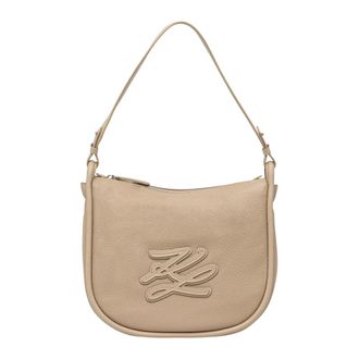 Karl Lagerfeld Hobo Bag - - Bags - Damen - Beige - ONE SIZE