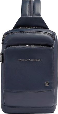 Piquadro Homme, Sacs, Bleu, Taille: ONE Size Sac de poitrine personnalisable pour iPad