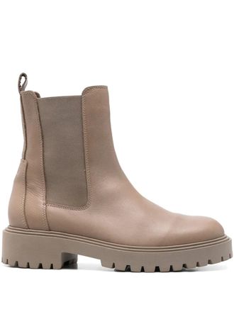 Marc O'Polo bottines chelsea en cuir - Tons neutres